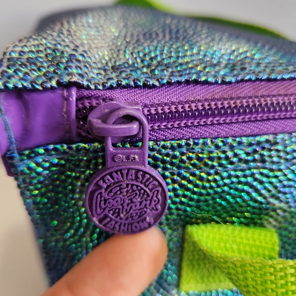 Lisa Frank | Other | Vintage 9s Lisa Frank Iridescent Groovy Lunch Bag ...